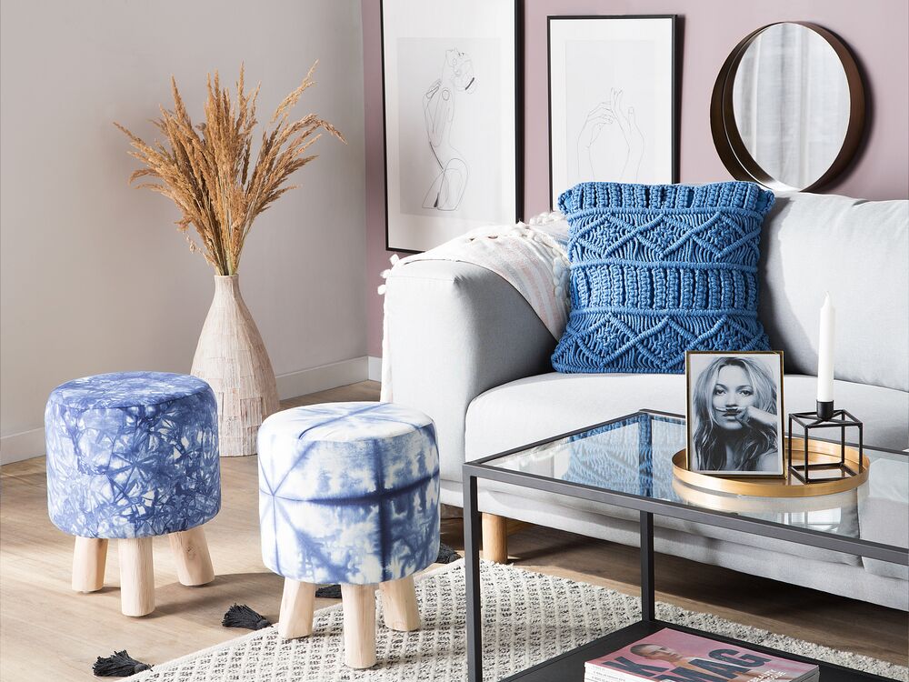 Taburetka Liosa (modrá) | NovyNabytok