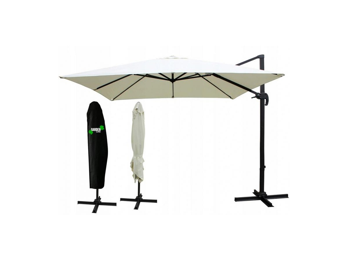 Záhradný slnečník Rona 1 (béžová) | NovyNabytok