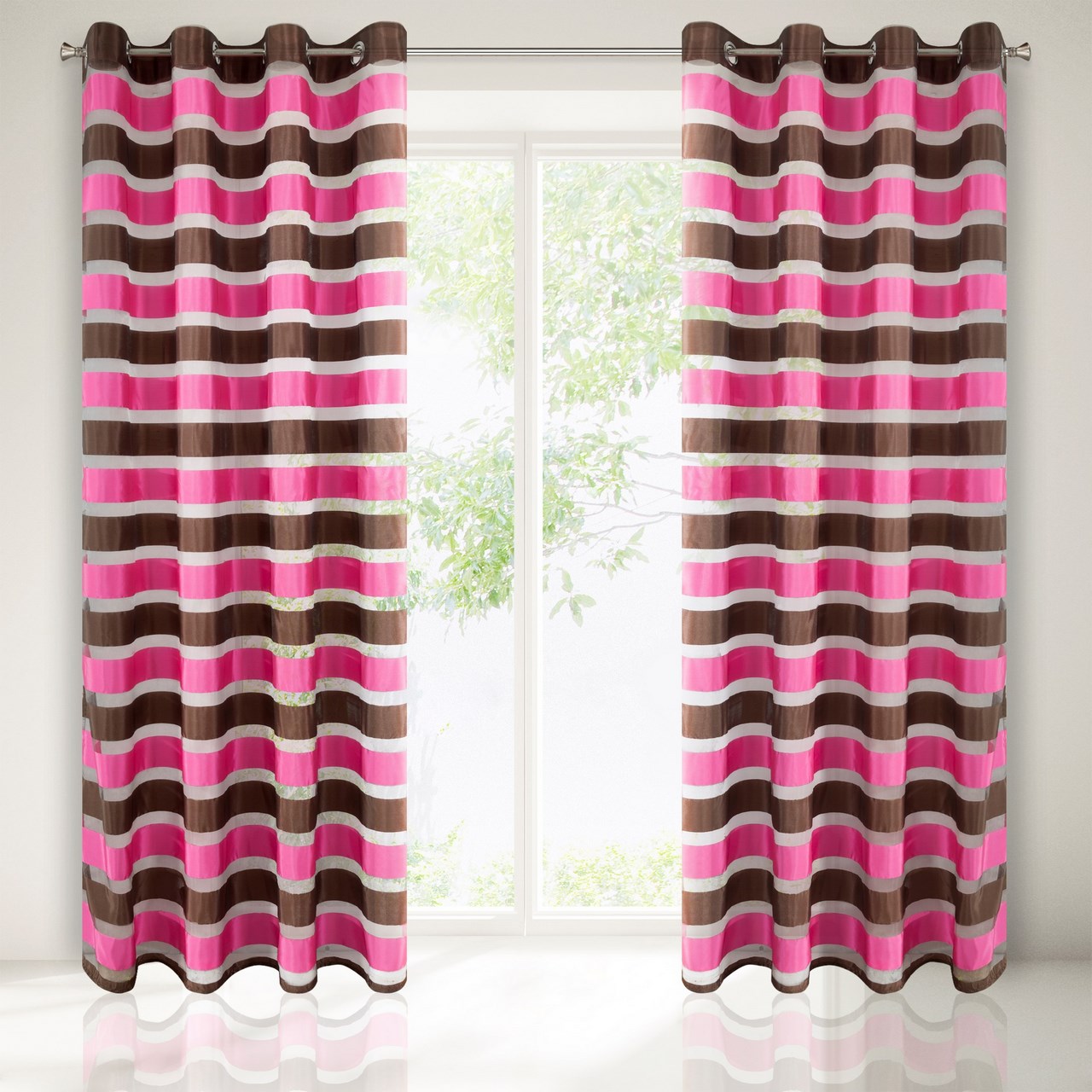 Záves 140x250 cm 180 (ružová) | NovyNabytok