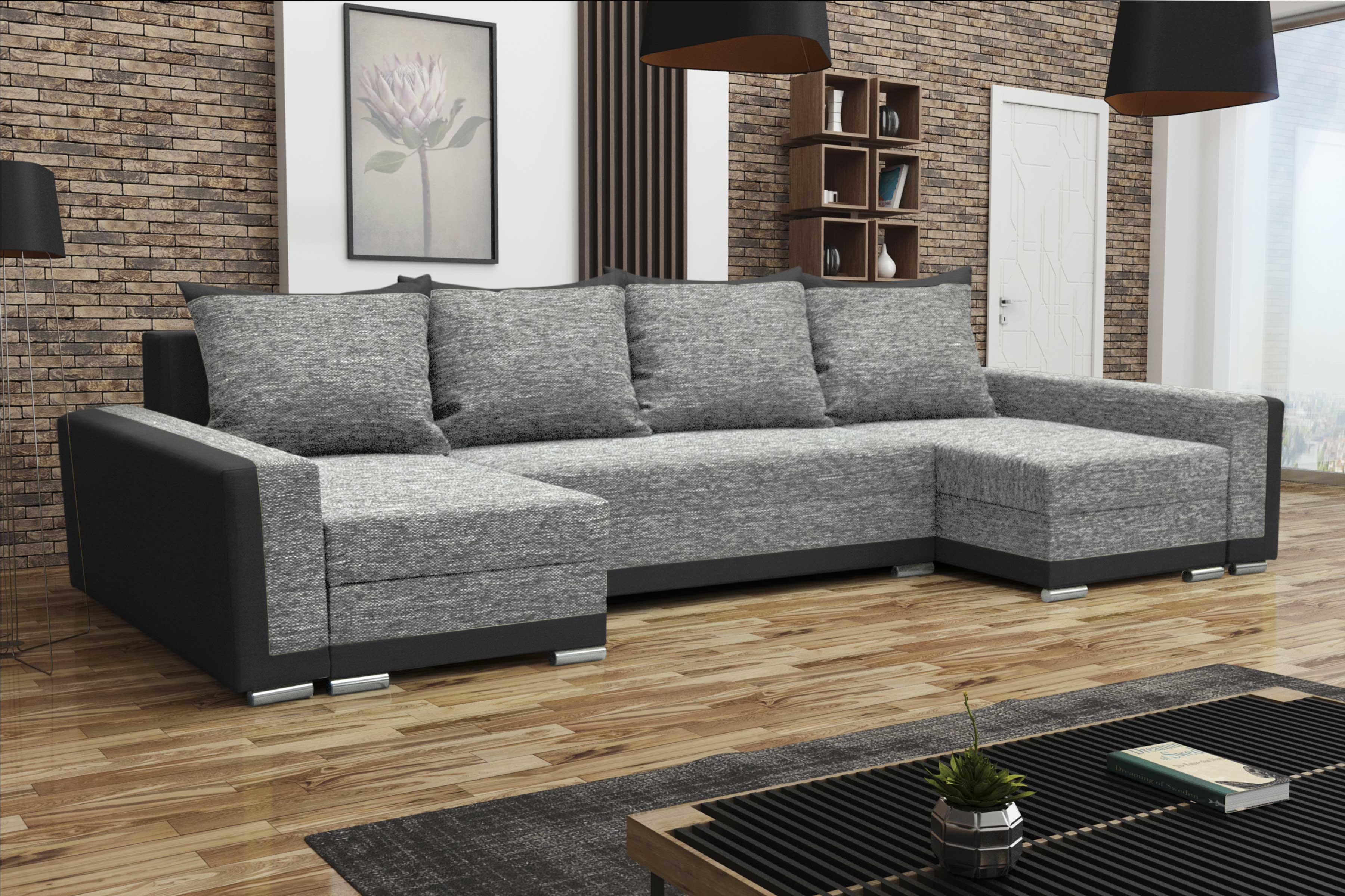 Rohová sedačka U Milphio (P) | NovyNabytok