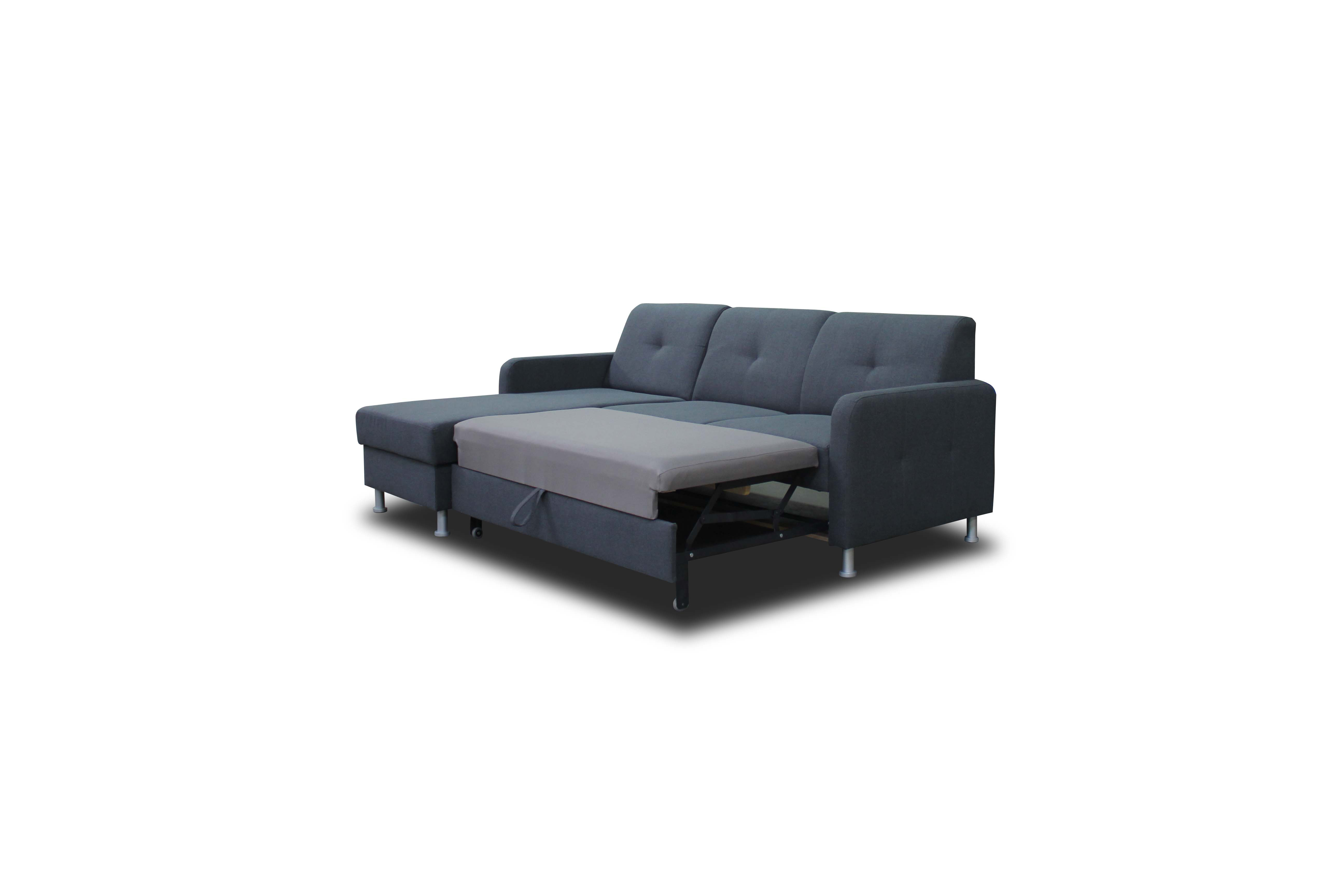 Rohová sedačka Scandi L+2F (zelená) (L) | NovyNabytok