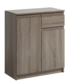 Komoda Armadio Ada 2D 1S (dub sonoma trufel) | NovyNabytok