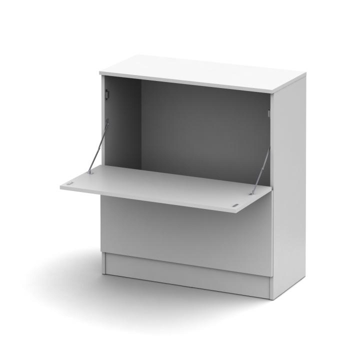 Skrinka na periny Perris (biela) | NovyNabytok