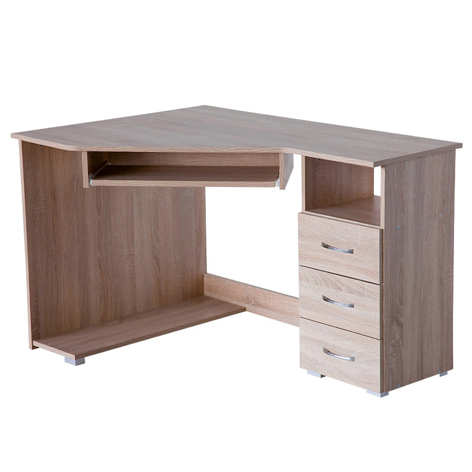 Rohový PC stolík Promo 8 P (buk) *výpredaj | NovyNabytok