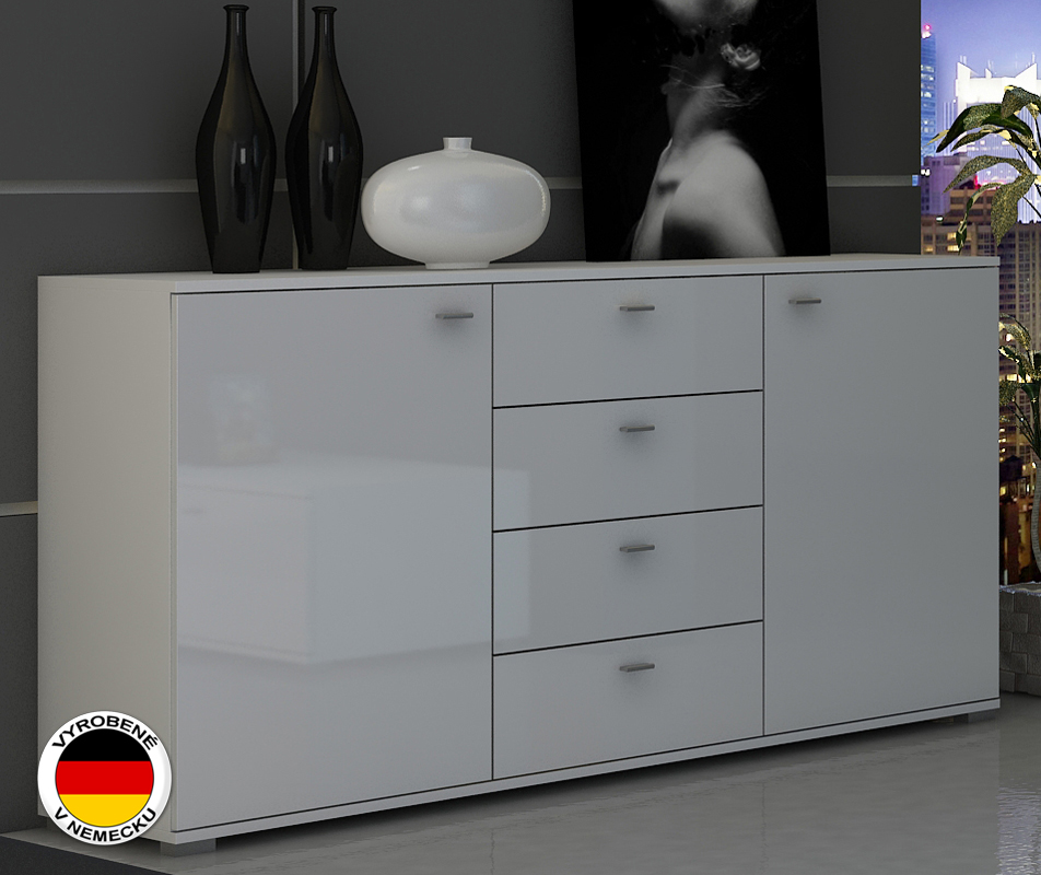 Komoda Erfurt biela | NovýNábytok.sk